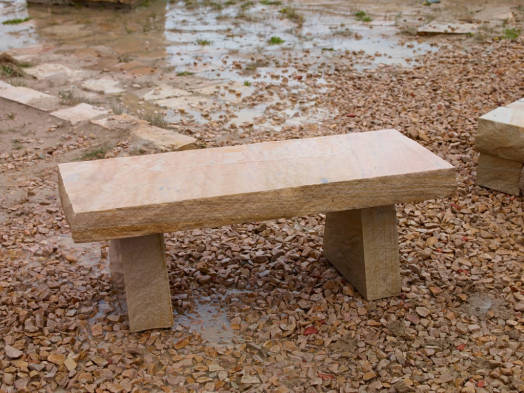 Sustainable Natural Stone Benches - Delta Stone Products