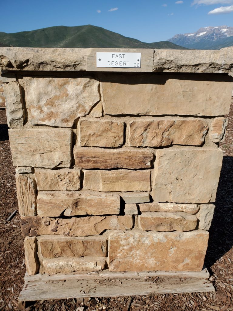 Column #1, #2, #15, #16: East Desert - Delta Stone Products