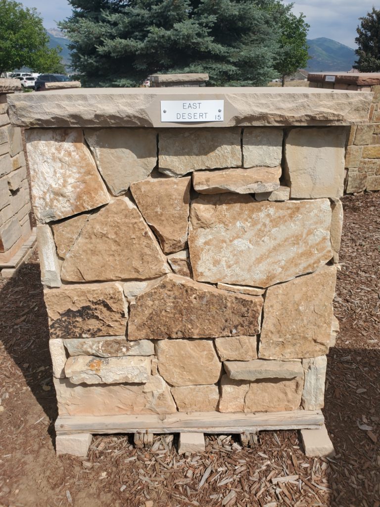 Column #1, #2, #15, #16: East Desert - Delta Stone Products