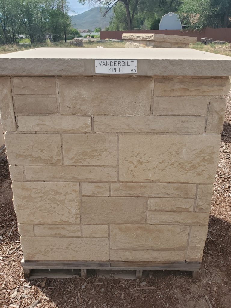 Column #58; Vanderbilt Split - Delta Stone Products
