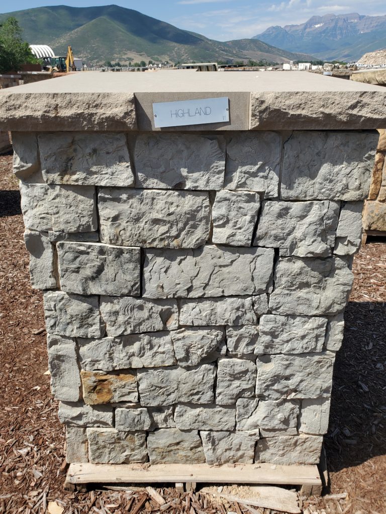 Column #11; Highland Natural Stone - Delta Stone Products