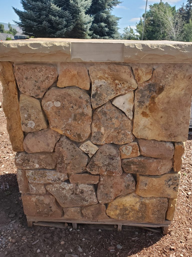 Column #54; Rocky Mountain Moss - Delta Stone Products