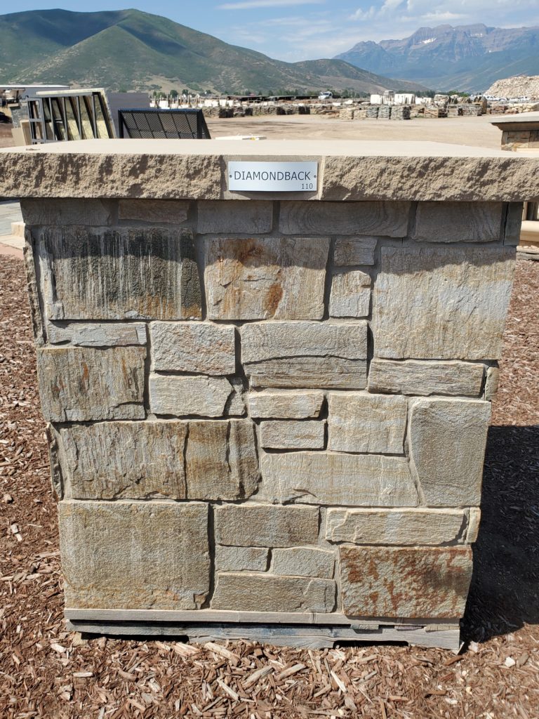 Column #110; Diamondback Natural Stone - Delta Stone Products