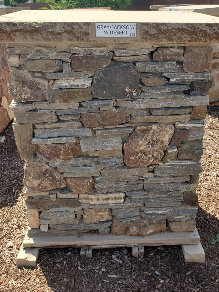 Column #51, #105; West Desert Mixed Blends - Delta Stone Products