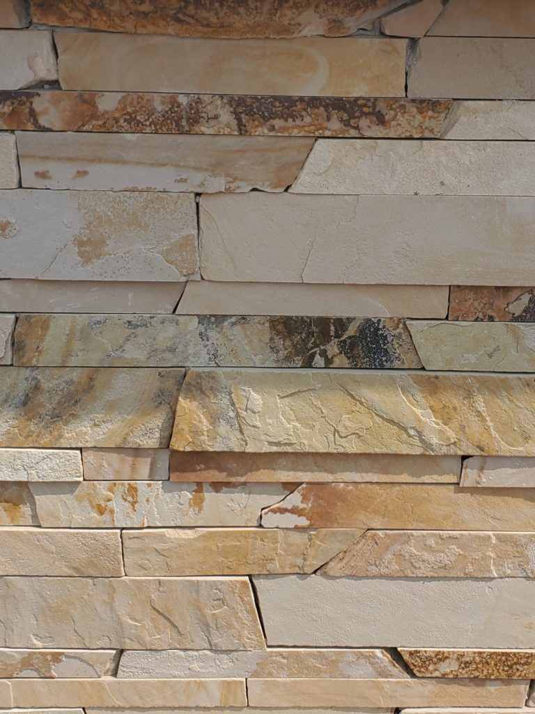 Column #100; Sunrise Peak Veneer - Delta Stone Products